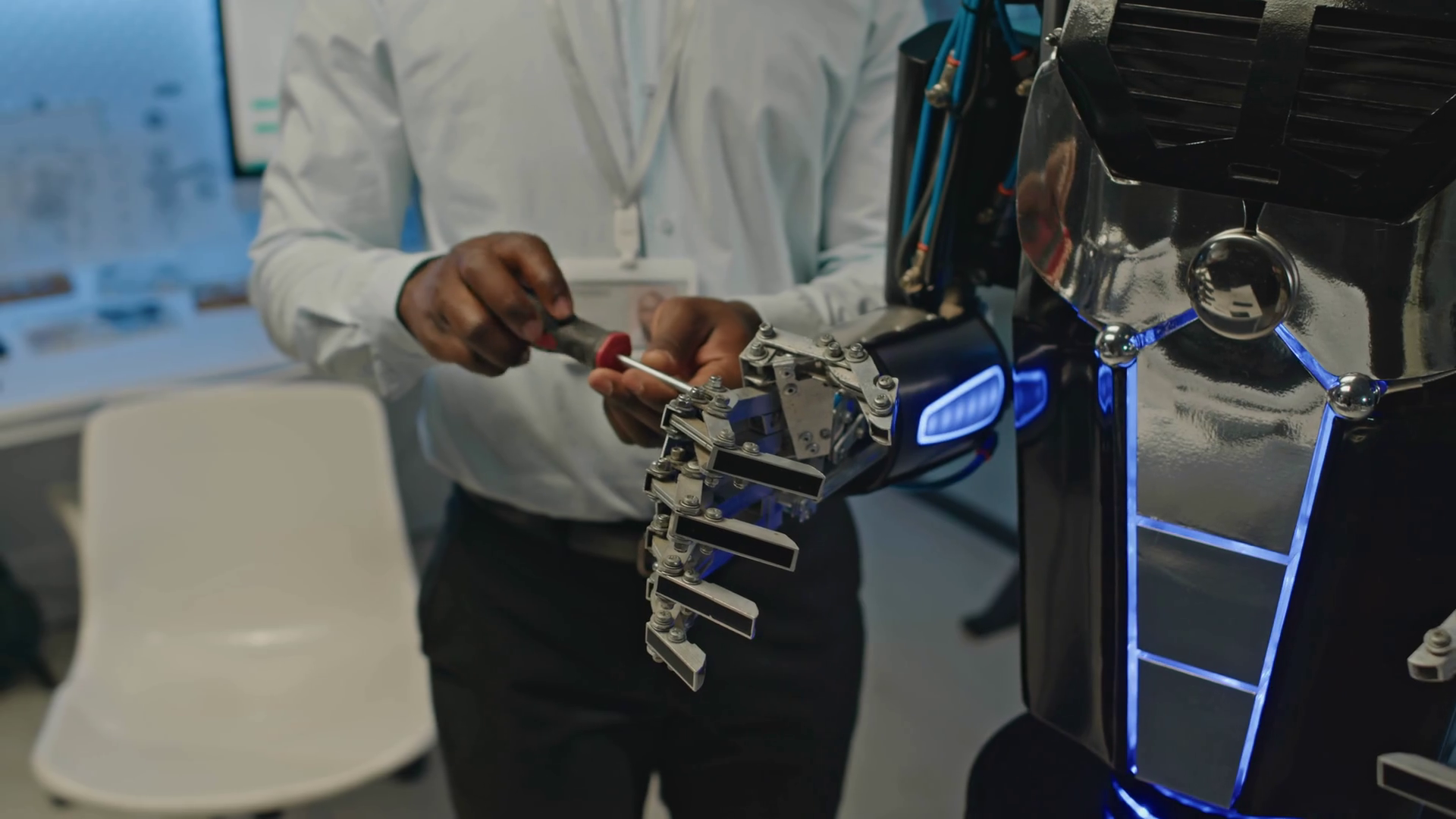 Cropped Shot Of Unrecognizable Engineer Stock Footage SBV-348425297 ...