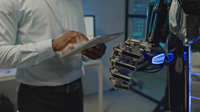 Robot Handshake Stock Footage: Royalty-Free Video Clips - Storyblocks
