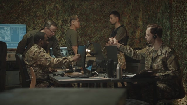 Army Meeting Stock Footage: Royalty-Free Video Clips - Storyblocks