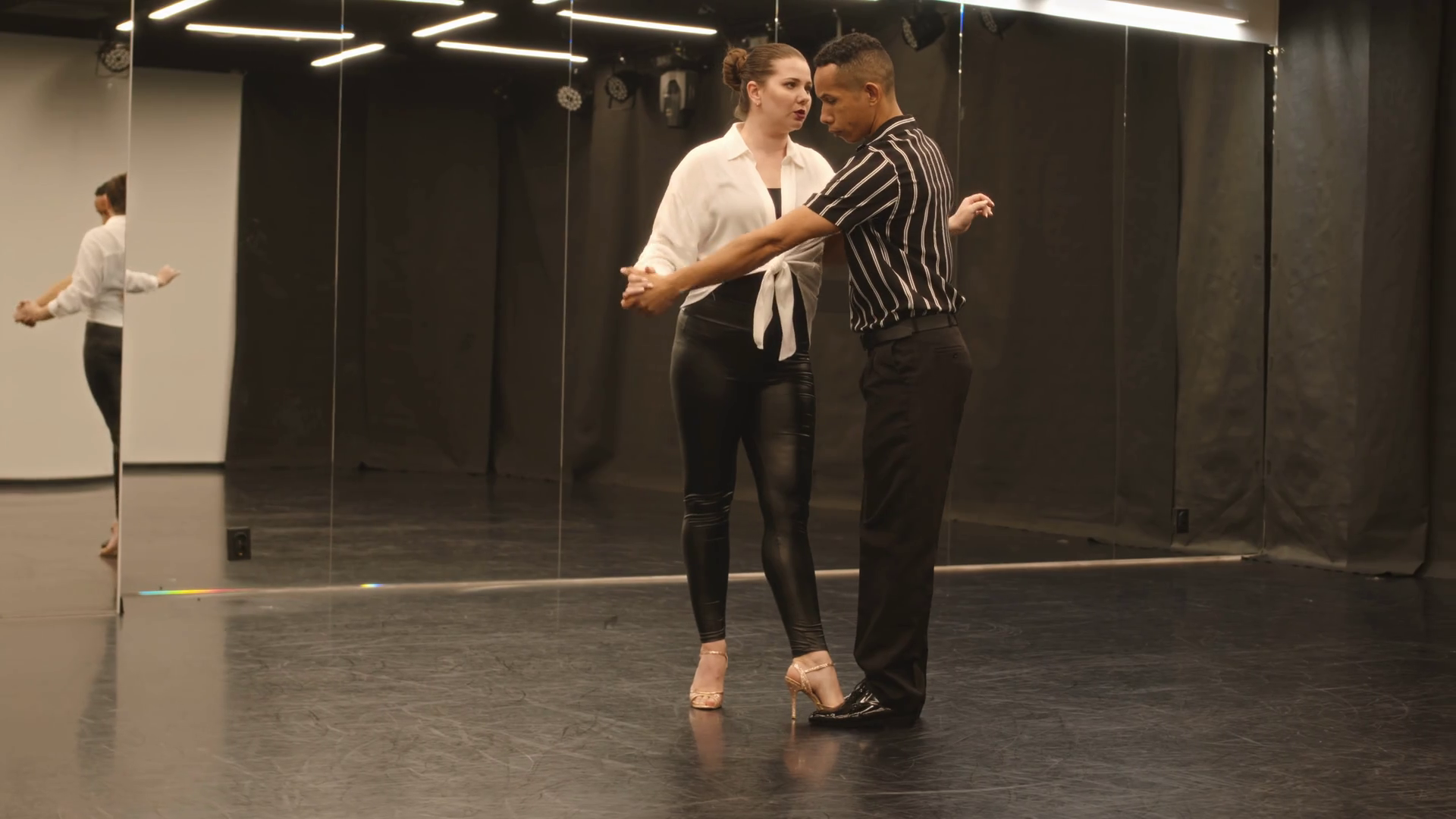 Full Length Slow Motion Of Elegant Young Stock Footage SBV-347798205 ...