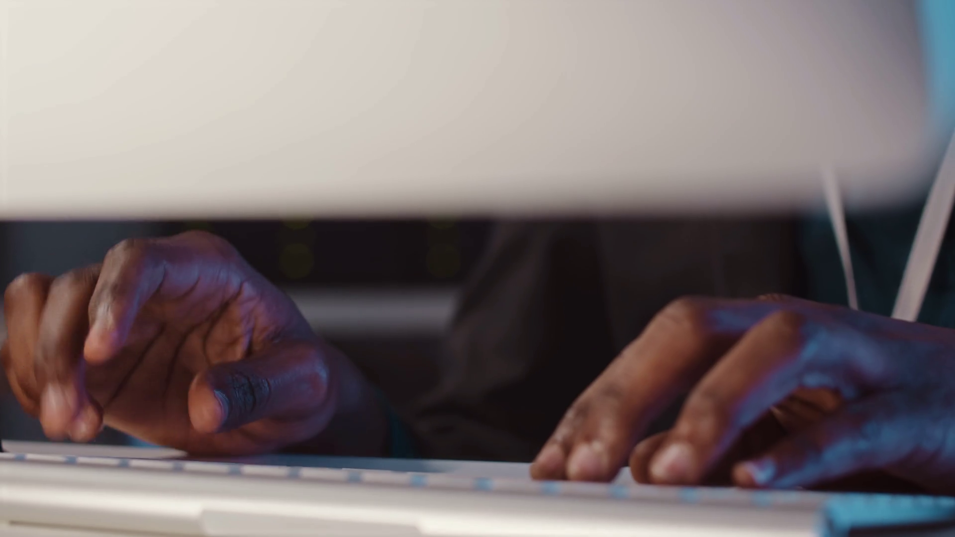 Closeup Of Unrecognizable Black Male Hands Stock Footage SBV-347755981 ...
