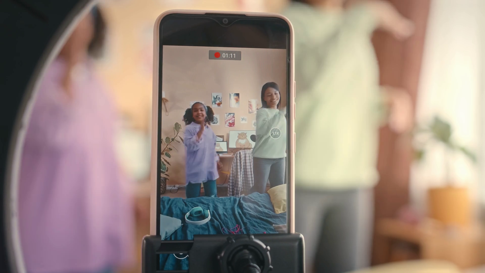 African American Gen Z Girl Modern Mom Stock Footage SBV-347716637 ...