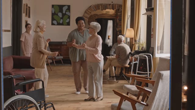 Funny Old Woman Dancing Stock Footage: Royalty-Free Video Clips ...