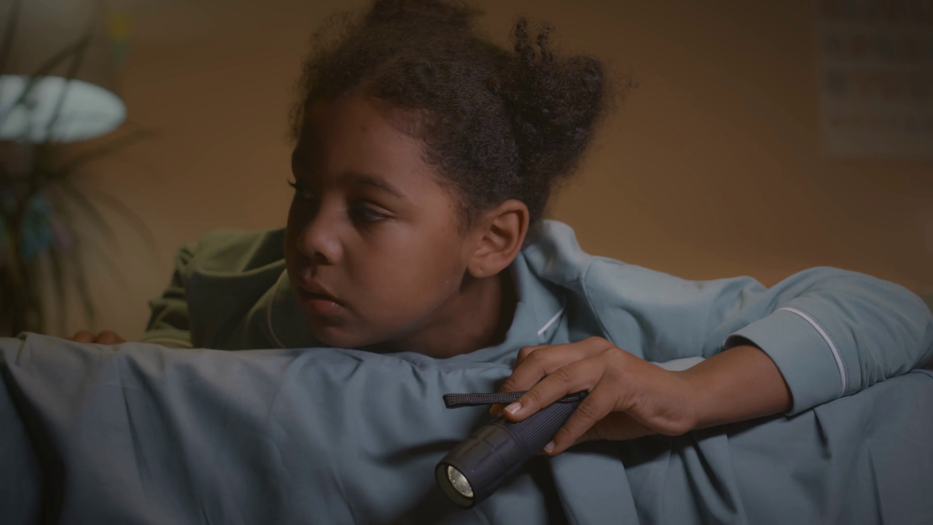 Slowmo Of Scared African American Little Stock Footage SBV-348581899 ...