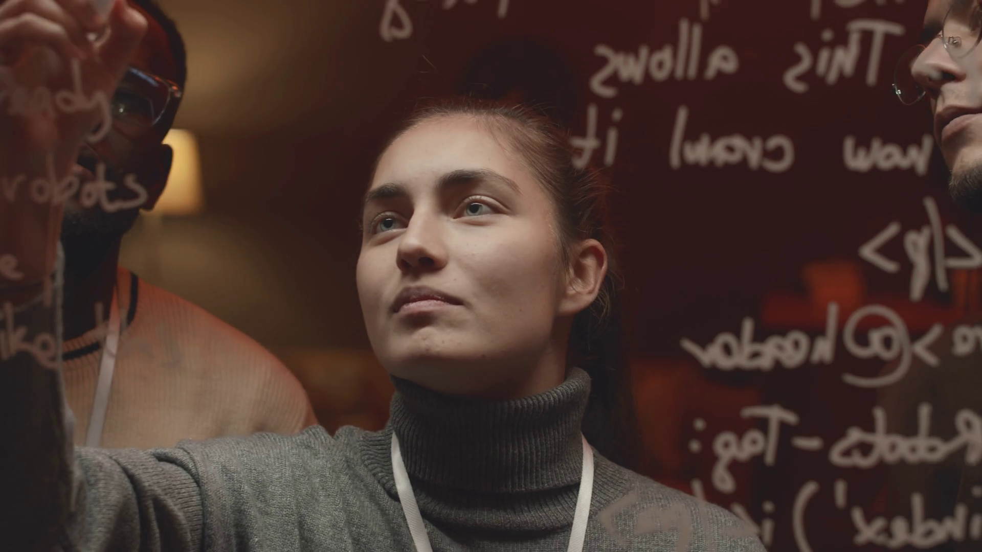 Young Caucasian Female Programmer Writing Stock Footage SBV-348739353 ...