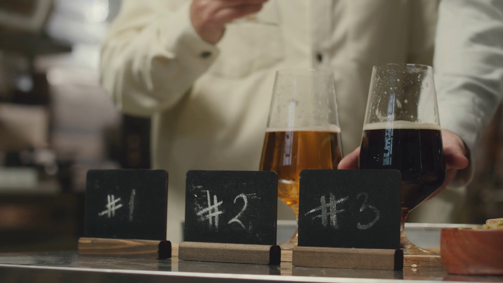 Tilt Up Of Two Diverse Beer Experts Testing Stock Footage SBV-348858106 ...