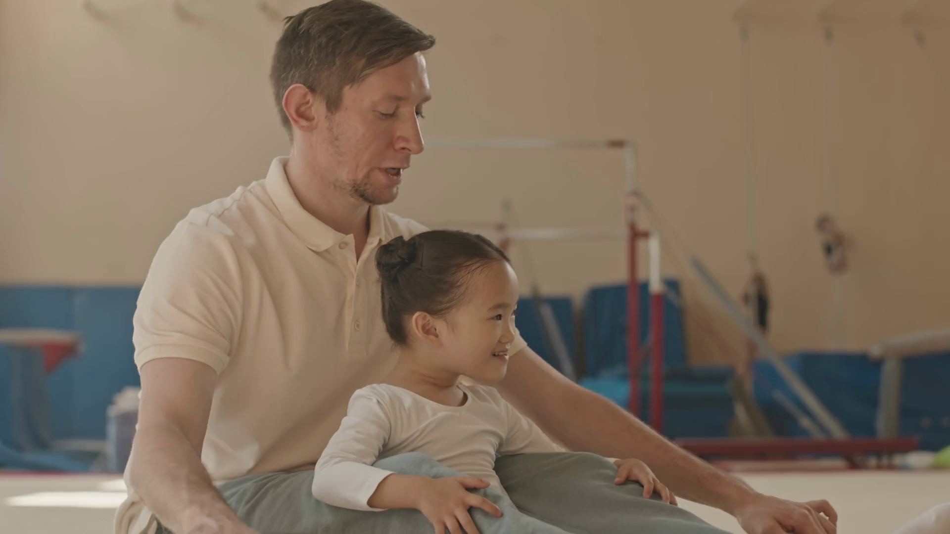 Professional Caucasian Male Gymnastics Stock Footage SBV-348549388 ...