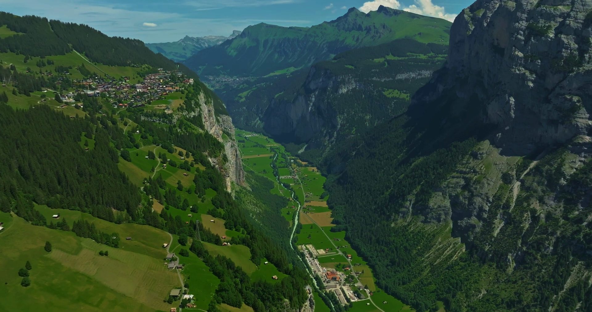 Incredible Mountainous Terrain Of Swiss Alps Stock Footage SBV ...