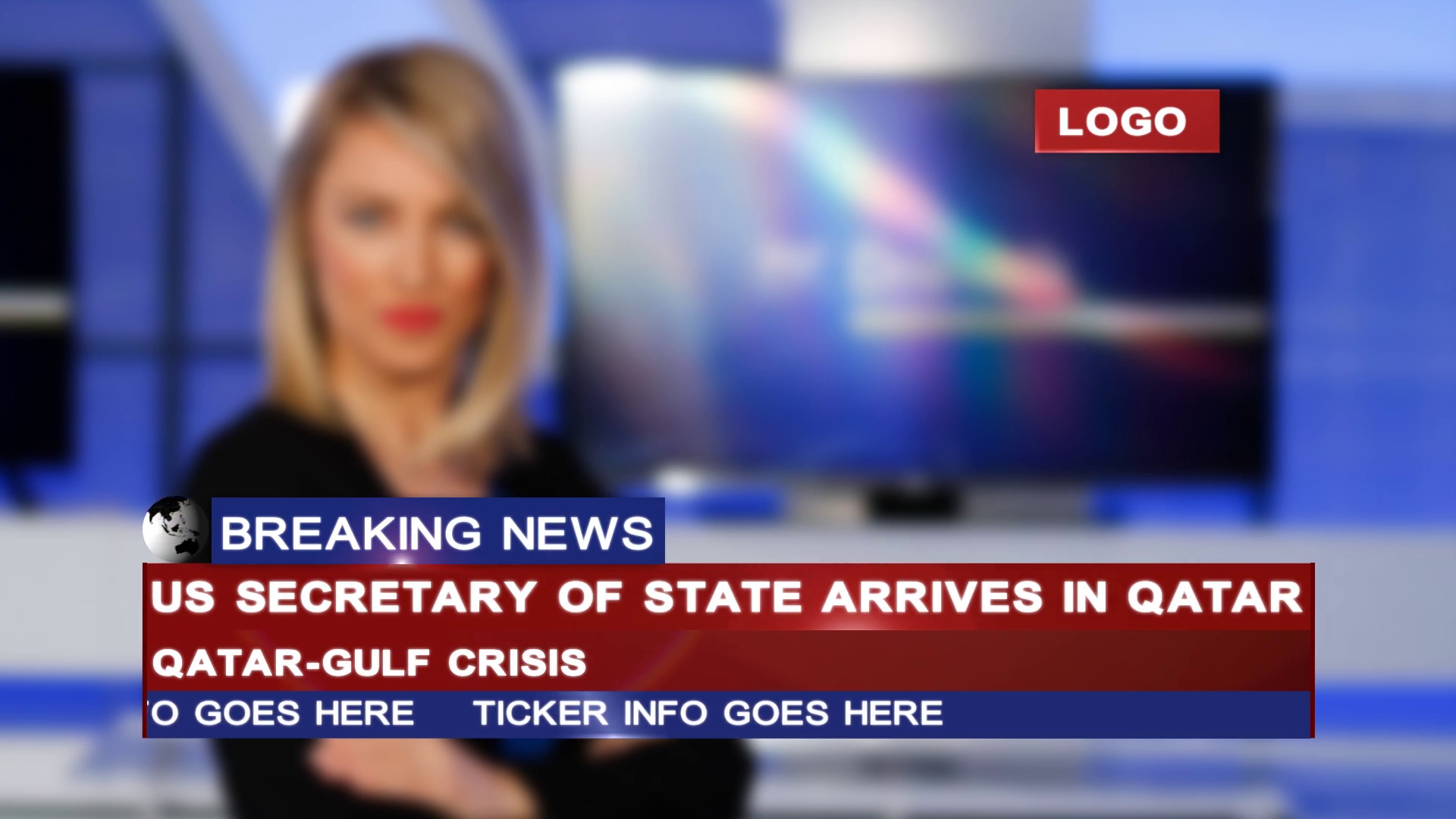 Broadcast News Lower Thirds 01:02 SBV-327193184 - Storyblocks