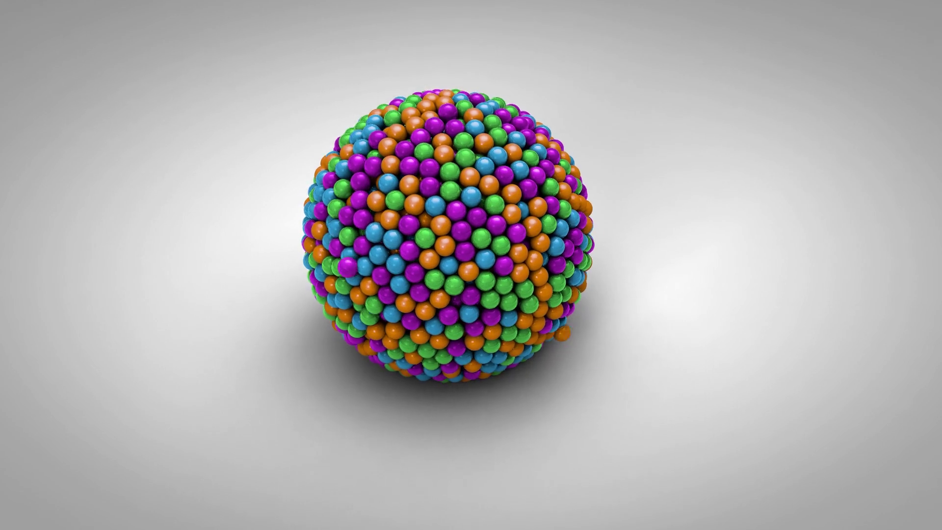 Colorful 3d Balls Logo Reveal Template SBV-337774699 - Storyblocks