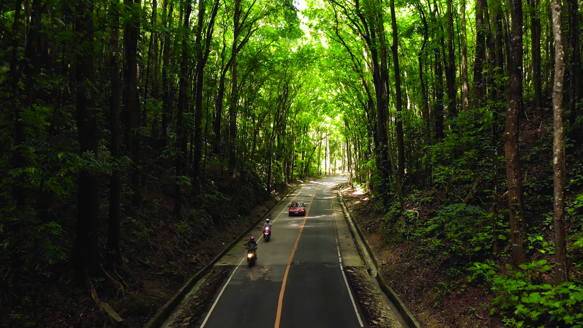 Top View Of Asphalt Road In Bilar Man-made Stock Footage SBV-352264170 ...