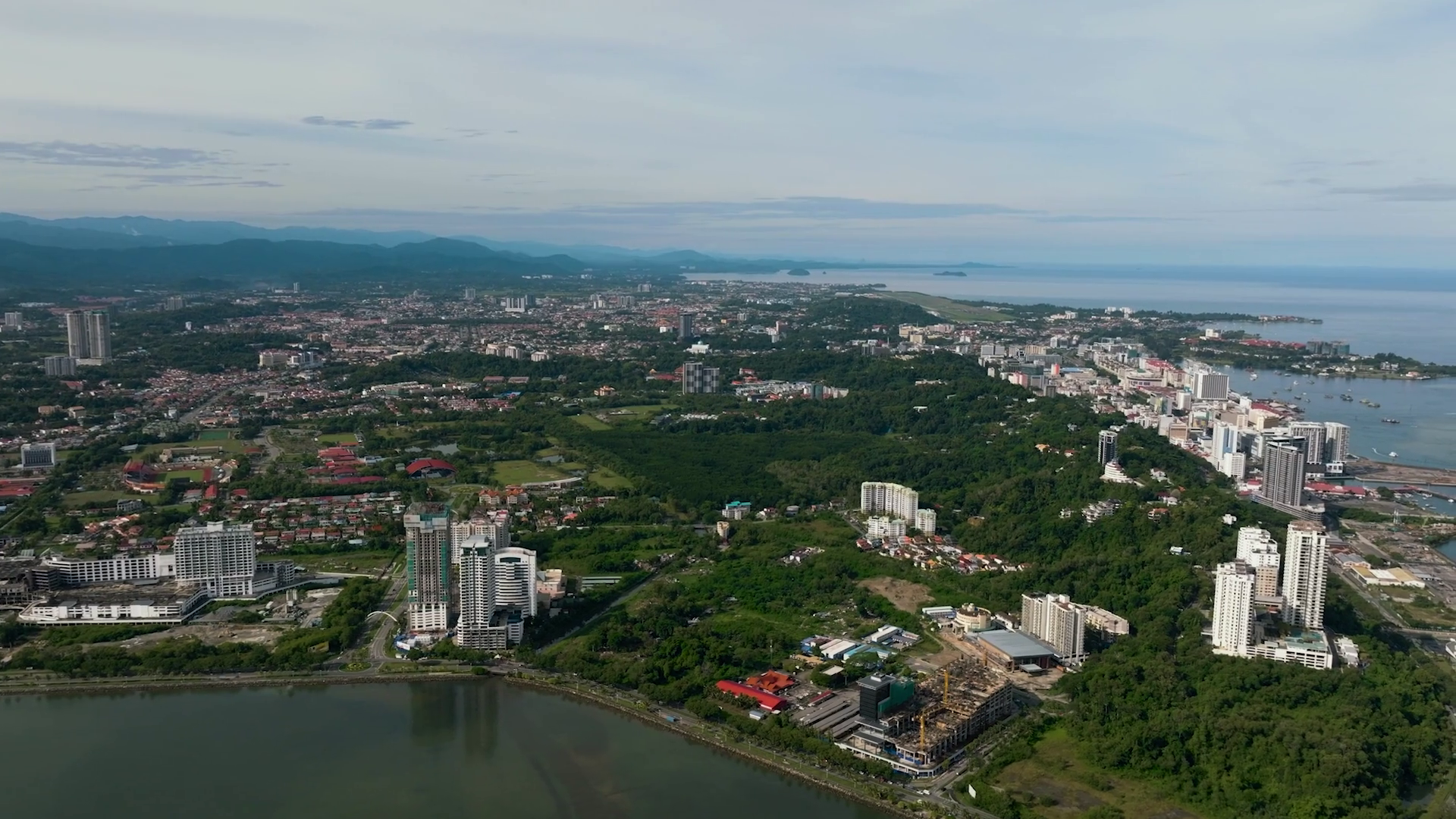 Kota Kinabalu Is State Capital Of Sabah Stock Footage SBV-353052577 ...