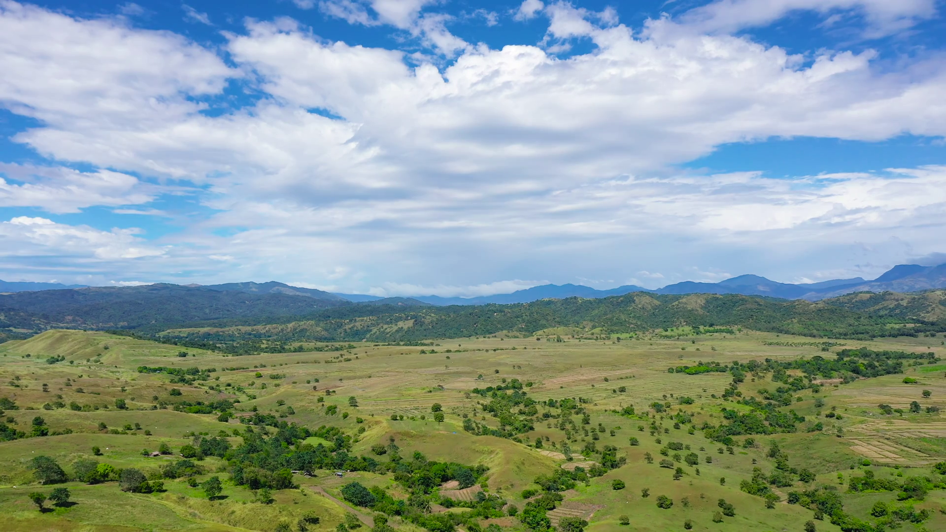 Aerial View Of Hills Mountains Covered With Stock Footage SBV-347390063 ...