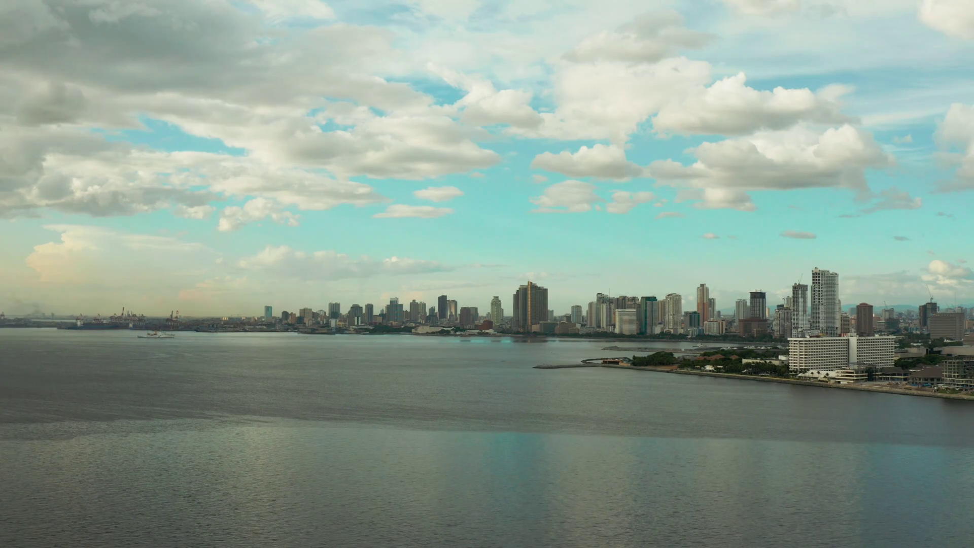 Manila City Largest Metropolis Of Asia With Stock Footage SBV-347408289 ...