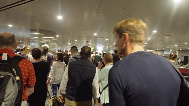 Airport Crowd Exit Stock Footage: Royalty-Free Video Clips - Storyblocks