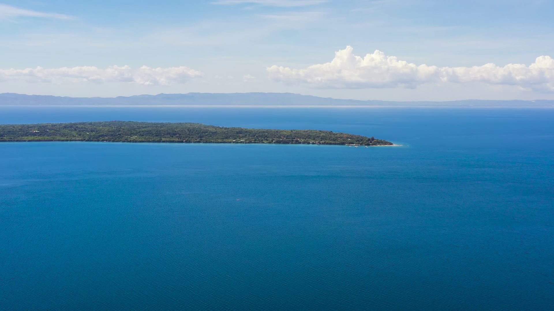 Blue Ocean With Islands Seascape In Stock Footage SBV-347739954 ...