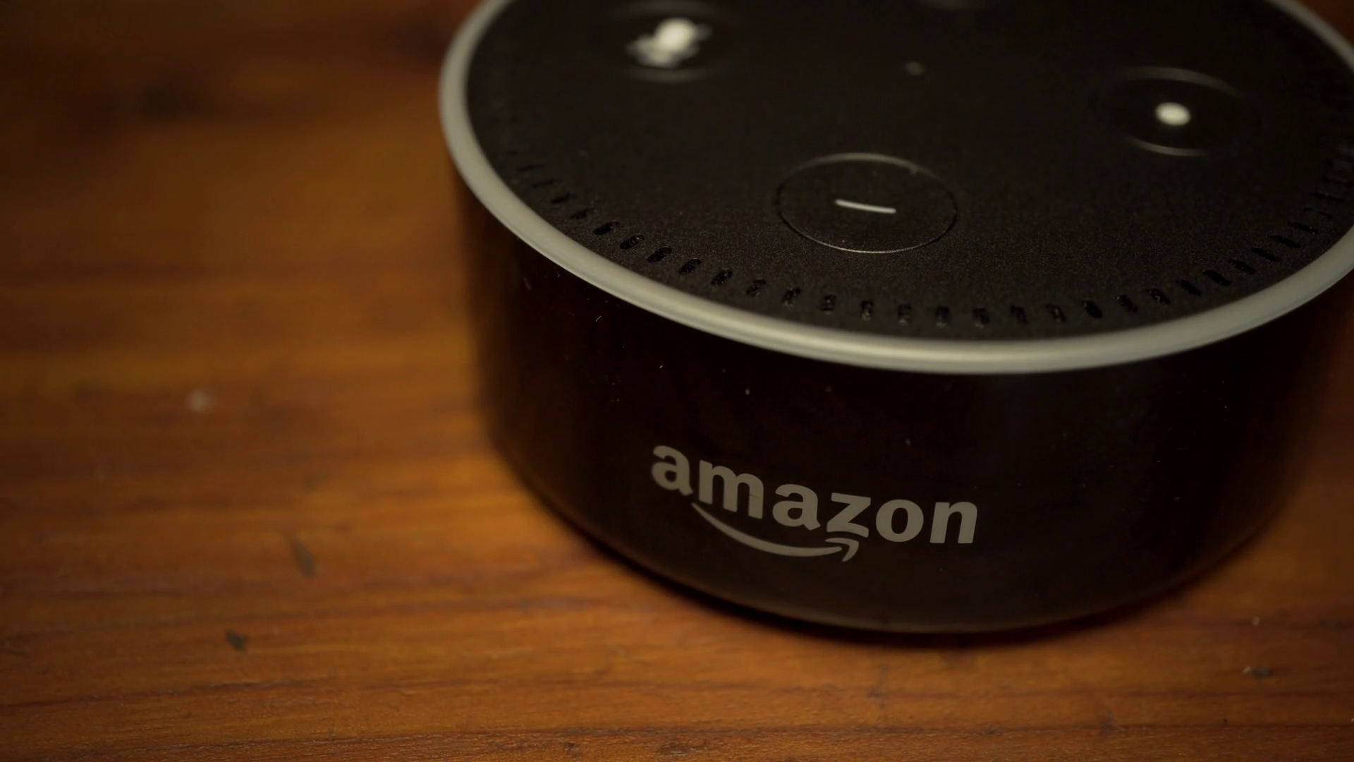 Amazon Alexa Echo Dot responds to command and turns smart home light on ...