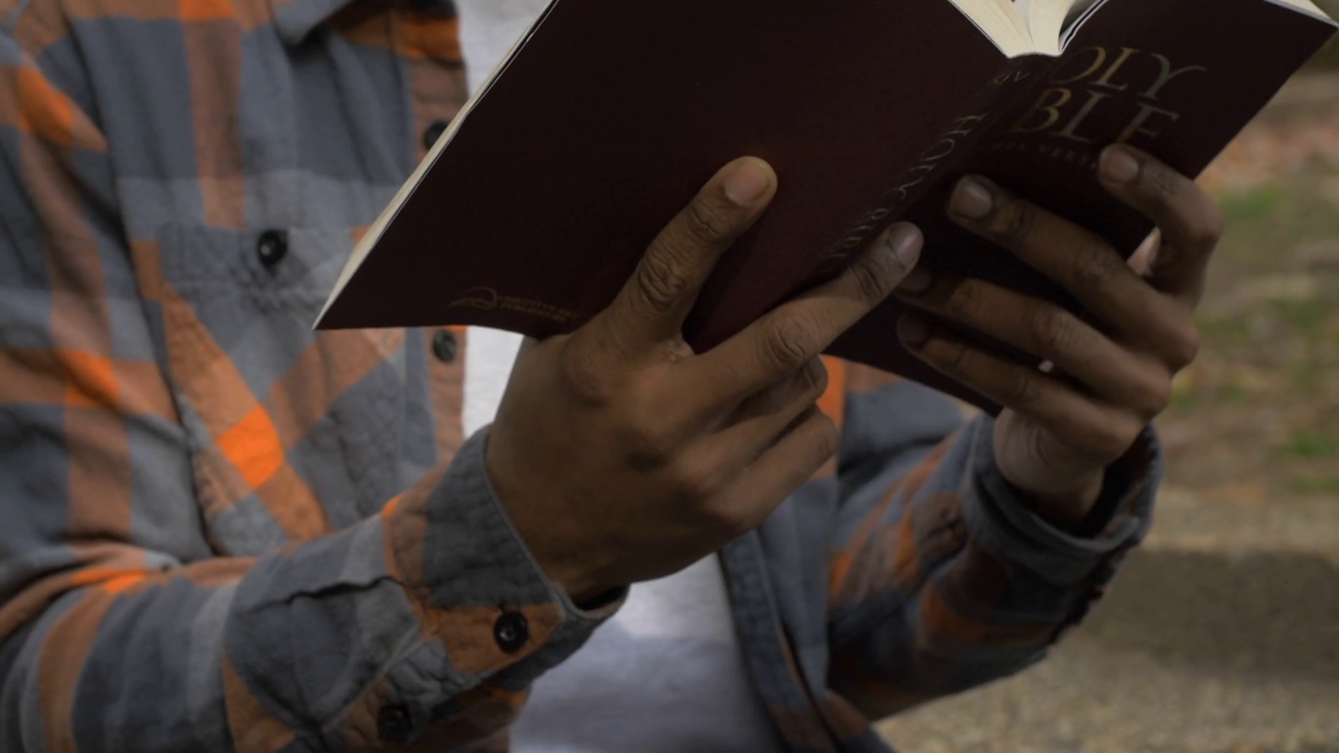 Black Man Reading Holy Bible Stock Footage SBV-337980733 - Storyblocks