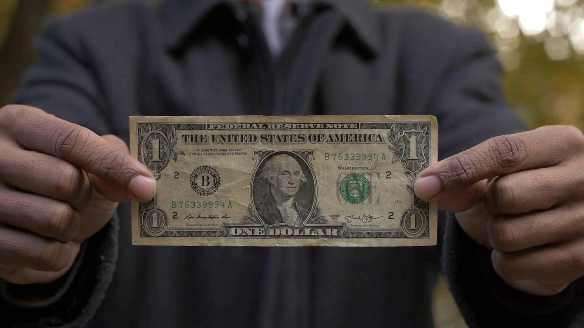 Hands Holding Dollar Bill Stock Footage SBV-337980751 - Storyblocks