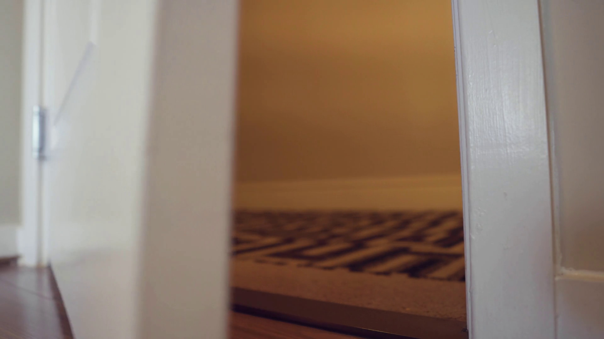 Low Angle View Of Apartment Open Door To Stock Footage SBV-338643808 ...