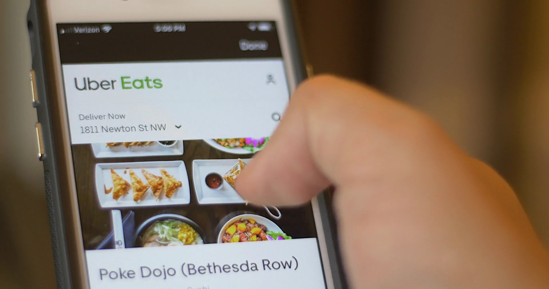 Selecting Menu Options Food Order On Stock Footage SBV-337157930 ...