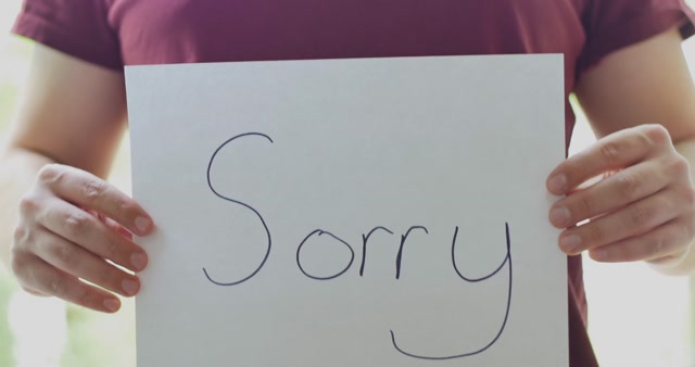 Apologizing Stock Footage: Royalty-Free Video Clips - Storyblocks