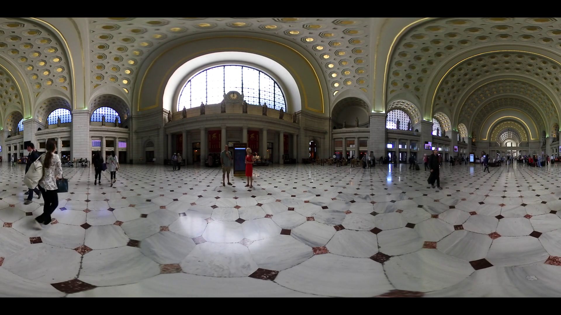 Washington Union Station DC Metro 360 VR - Storyblocks