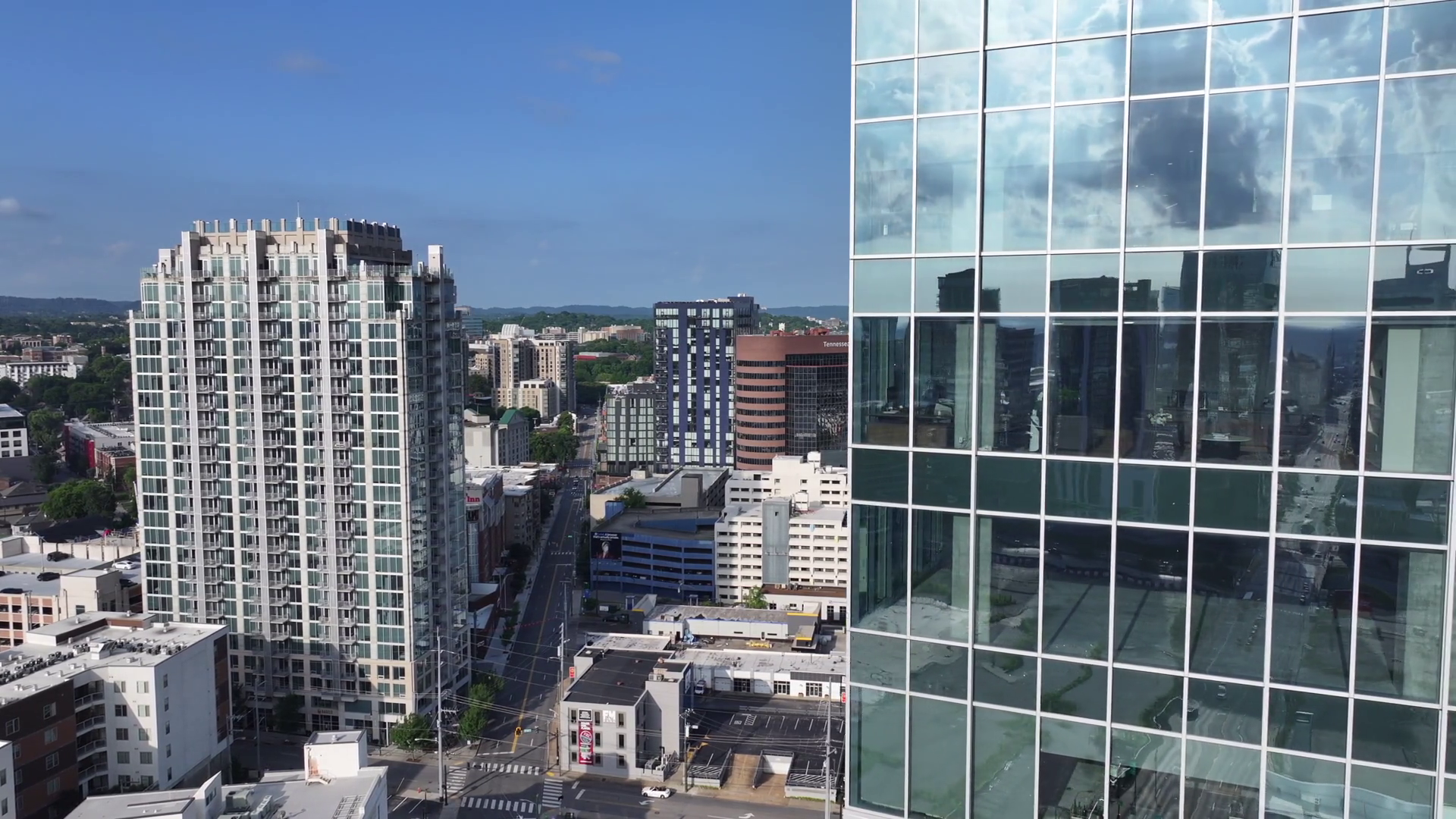 Nashville Tennessee Aerial Drone 2025 Summer Stock Footage SBV ...