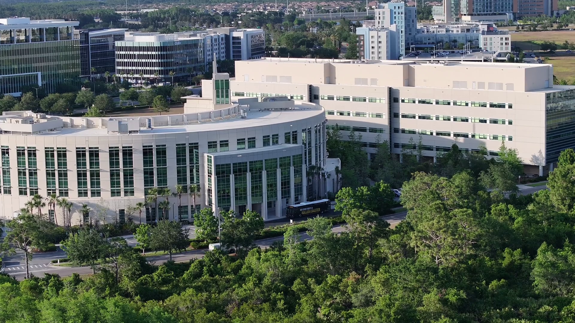 Ucf Building Lake Nona Aerial 65 Stock Footage SBV-352079143 - Storyblocks