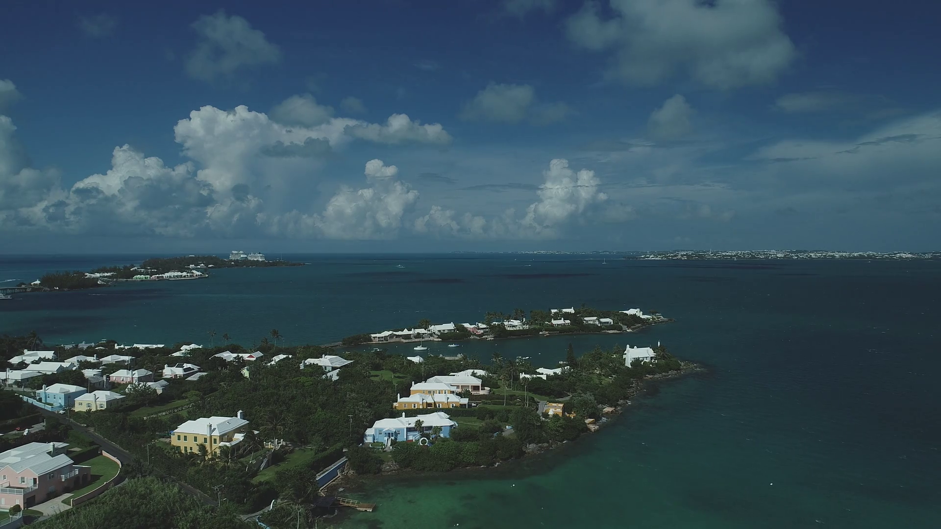 Aerial Of Bermuda Stock Footage SBV-325756718 - Storyblocks