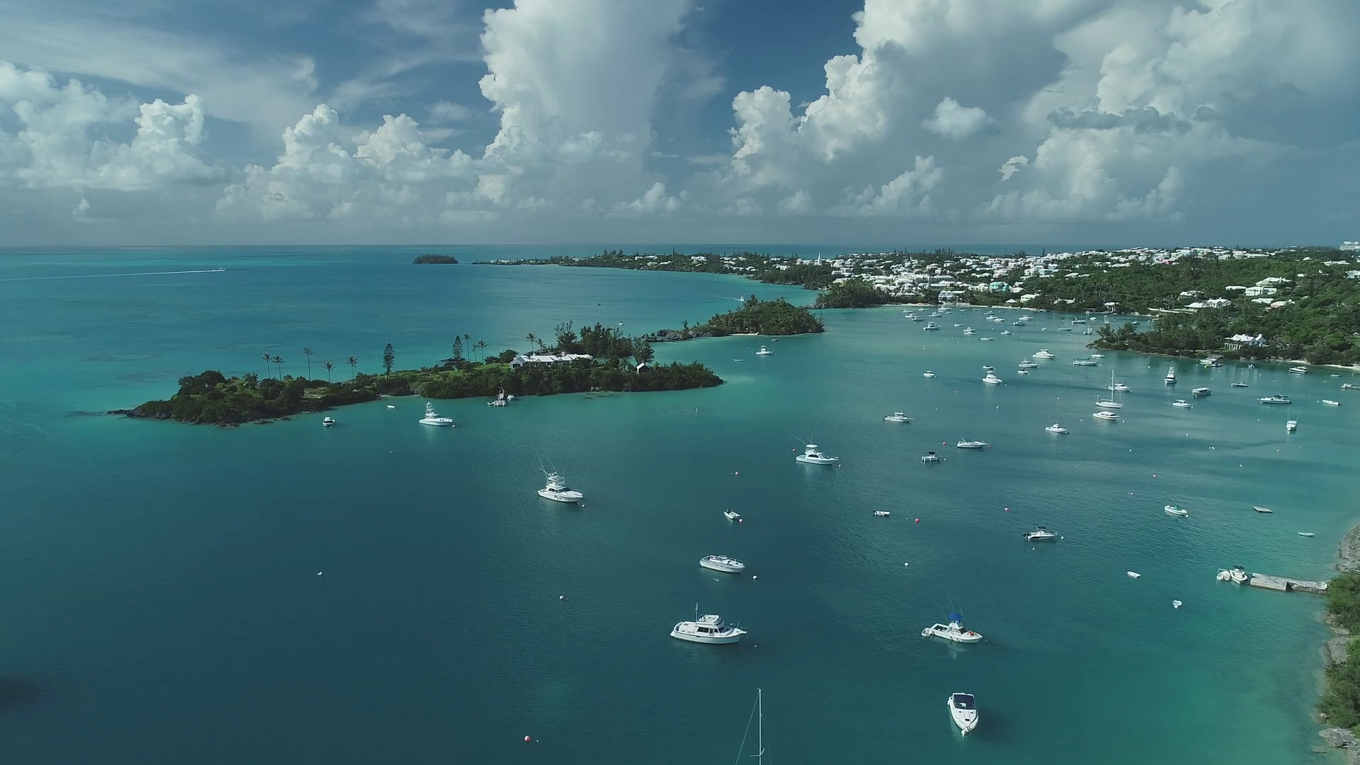 Aerial Of Bermuda Stock Footage SBV-325756684 - Storyblocks