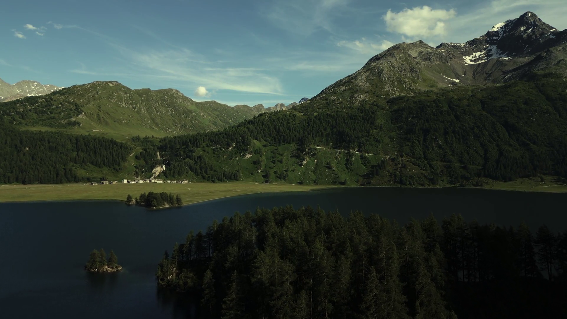 Aerial View Of Imprebive Dark Glaby Stock Footage SBV-353308658 ...