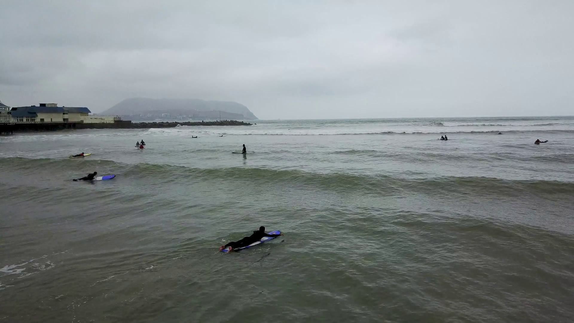 Callao Peru 25 July 2025: Aerial View Of Stock Footage SBV-353307765 ...