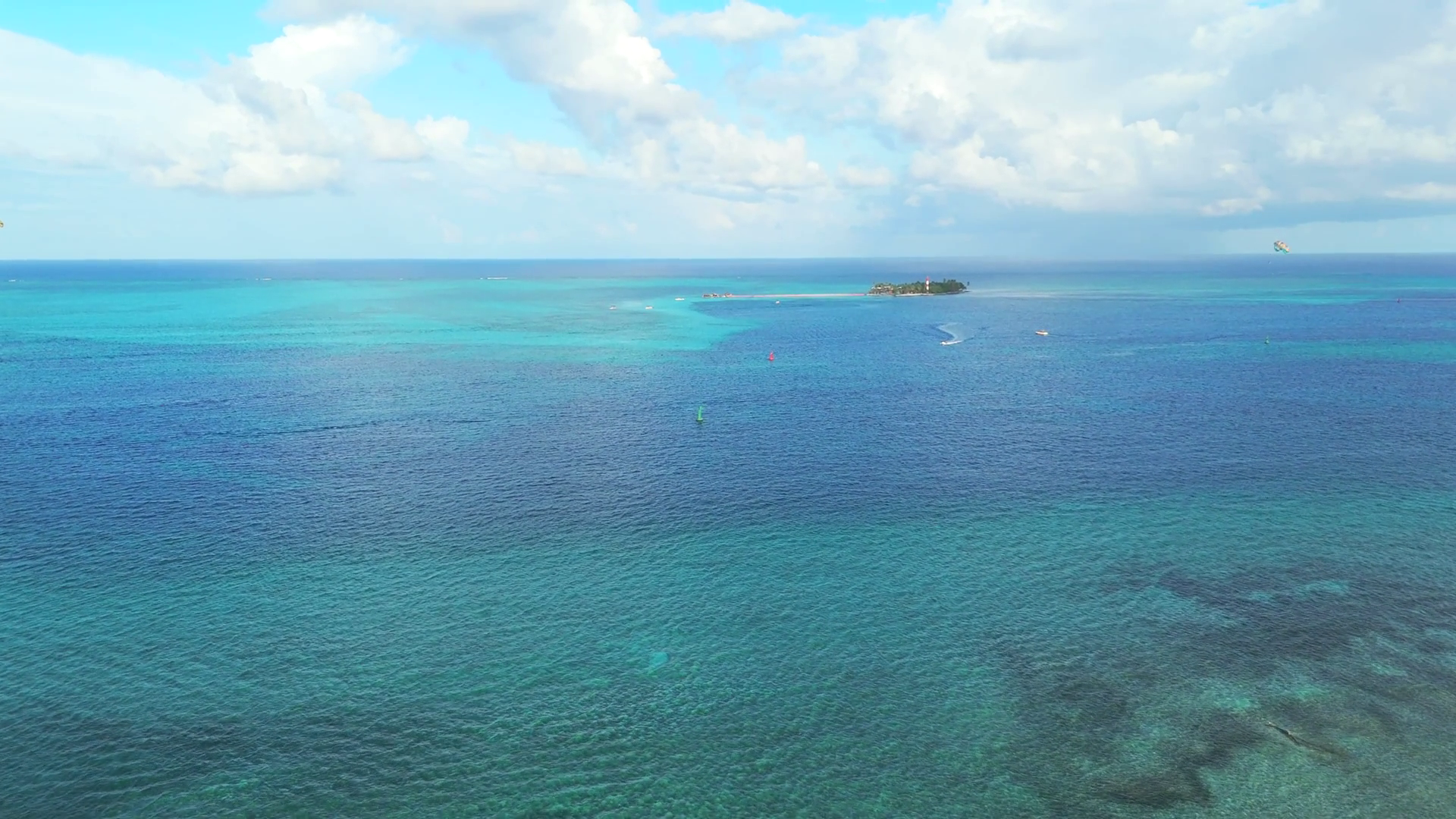 Aerial View Of Johnny Cay Island Colombia Stock Footage SBV-352733130 ...