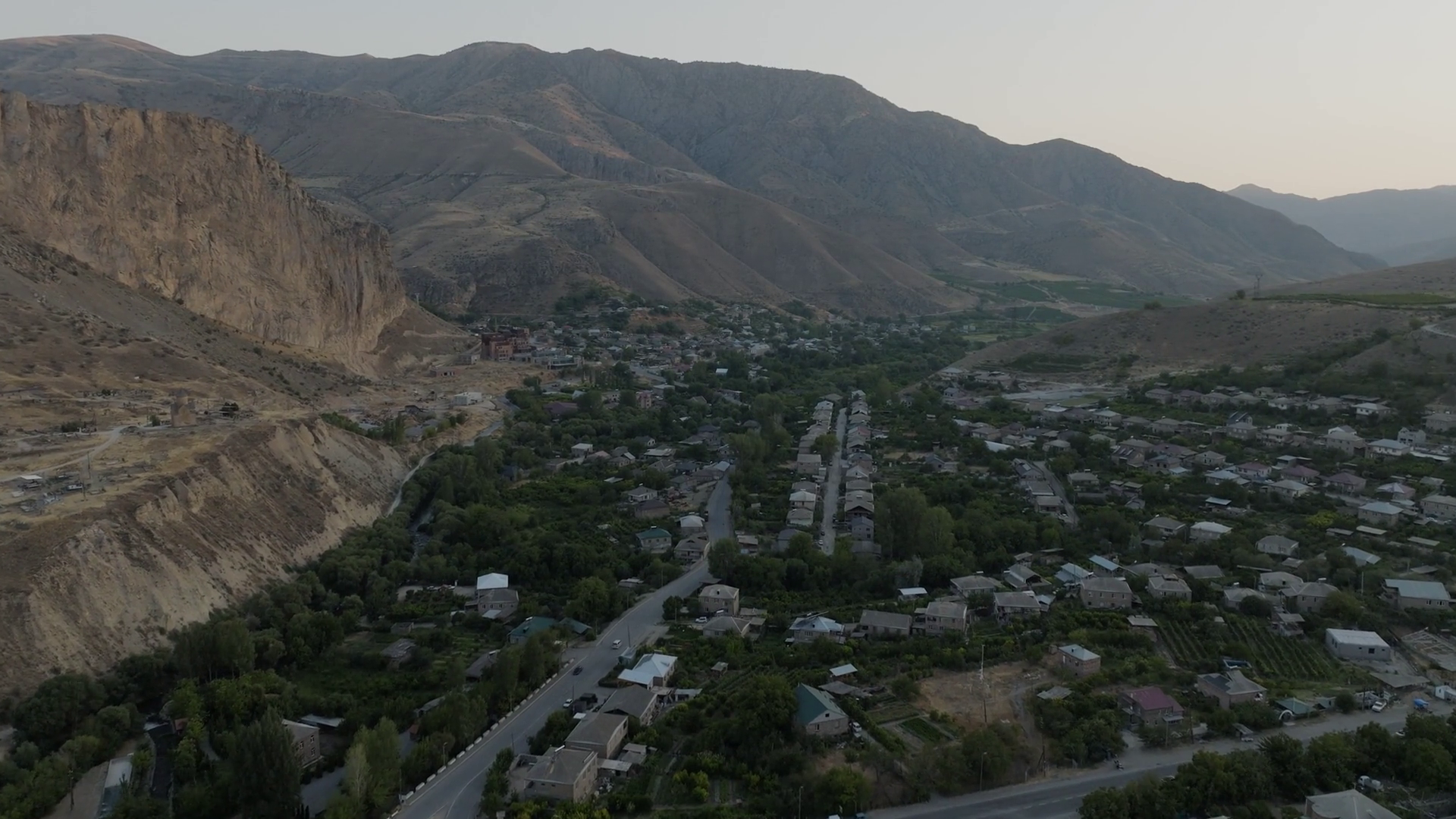 Aerial View Of Town Of Areni Armenia Stock Footage SBV-352741264 ...