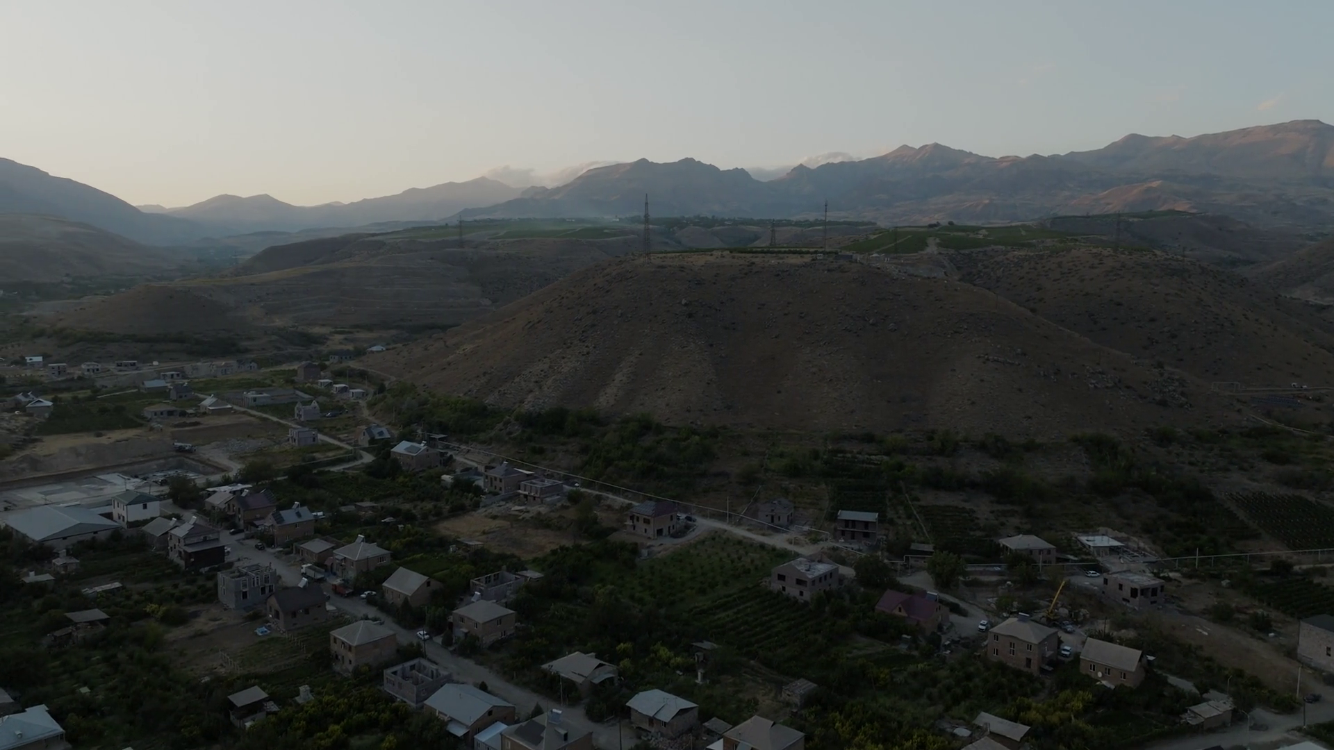 Aerial View Of Areni Village Armenia Stock Footage SBV-352741283 ...