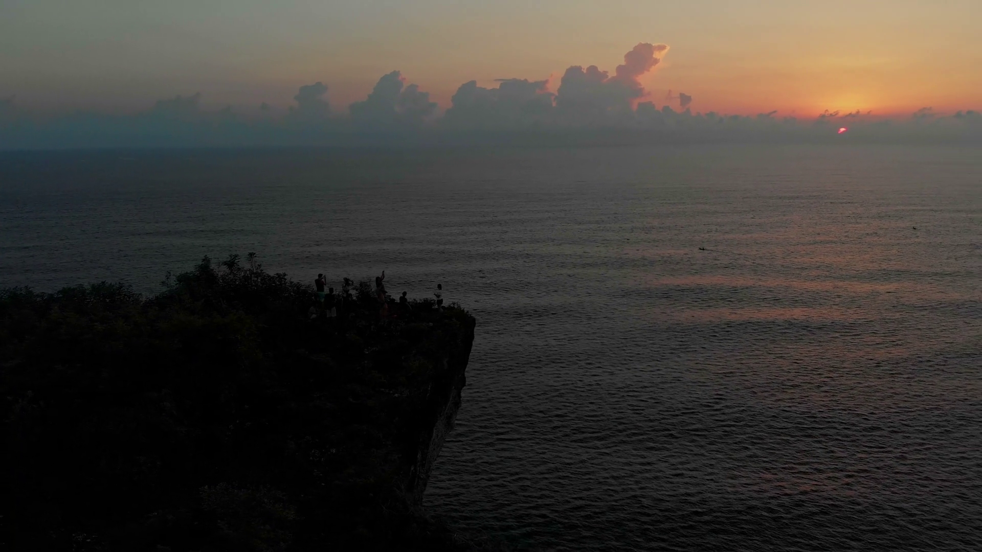 Aerial View Of Serene Sunrise Over Indian Stock Footage SBV-349253178 ...