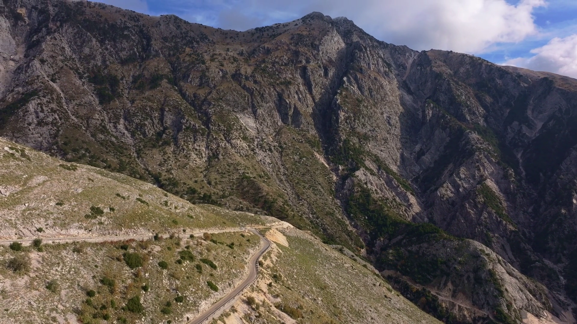 Aerial View Of Majestic Llogara Pass In Stock Footage SBV-351764687 ...