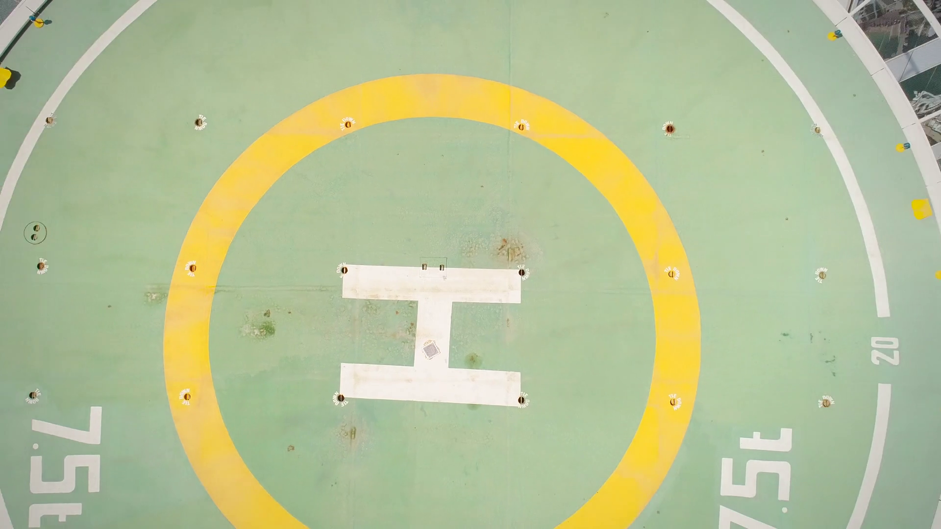 Aerial View Of Helipad Of Luxurious Burj Al Stock Footage SBV-338854219 ...