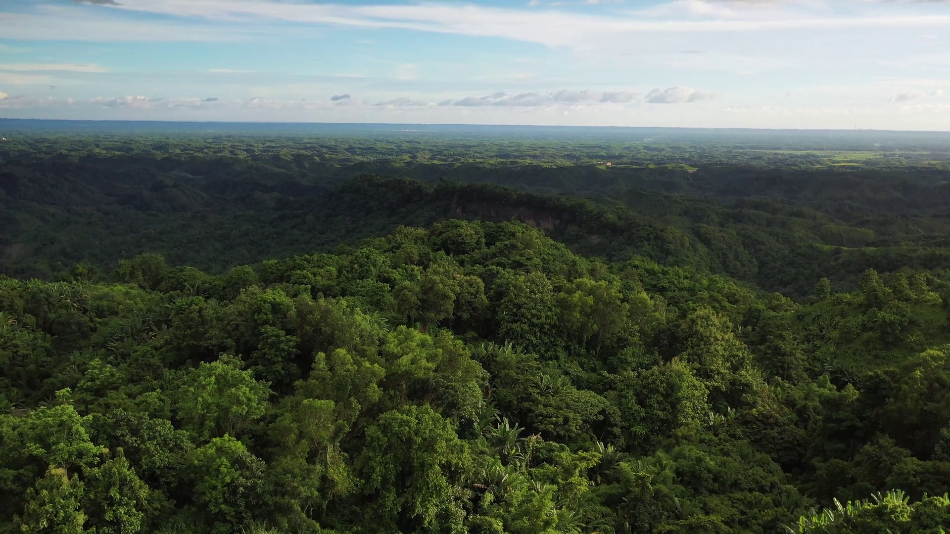 Aerial View Of Sangu River Crossing Valley Stock Footage SBV-347160098 ...