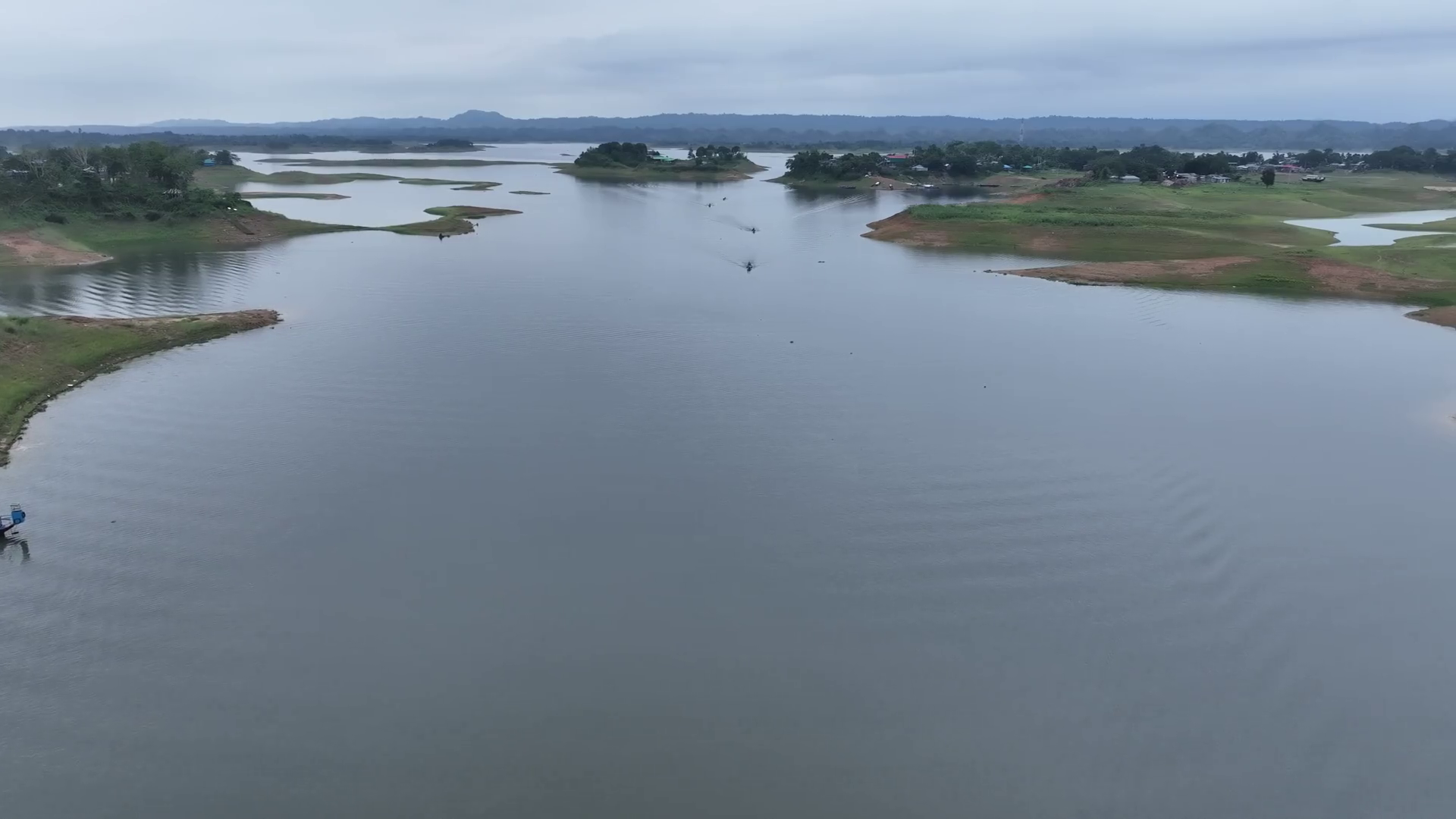 Aerial View Of Floating Market Of Seasonal Stock Footage SBV-348463797 ...