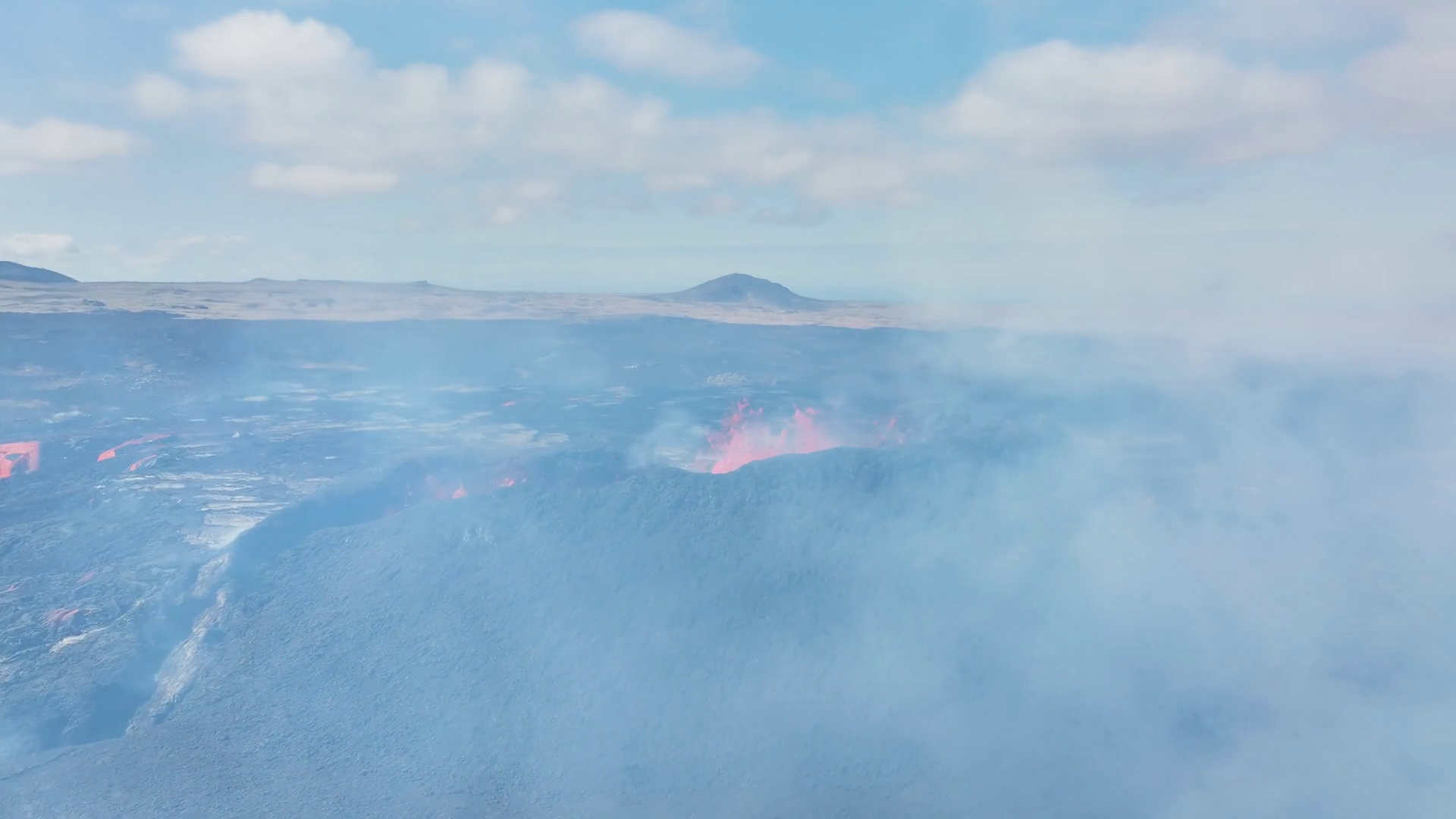 Aerial View Of Litli-hrutur (little Ram) Stock Footage SBV-348375745 ...