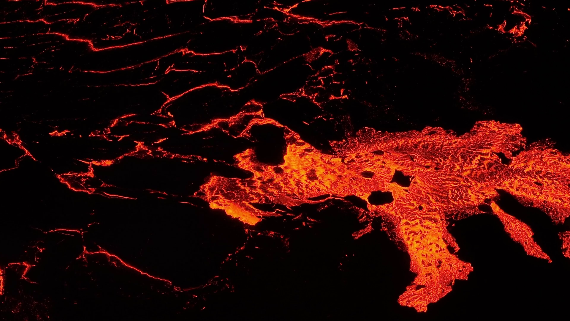 Aerial View Of Litli-hrutur (little Ram) Stock Footage SBV-348376218 ...