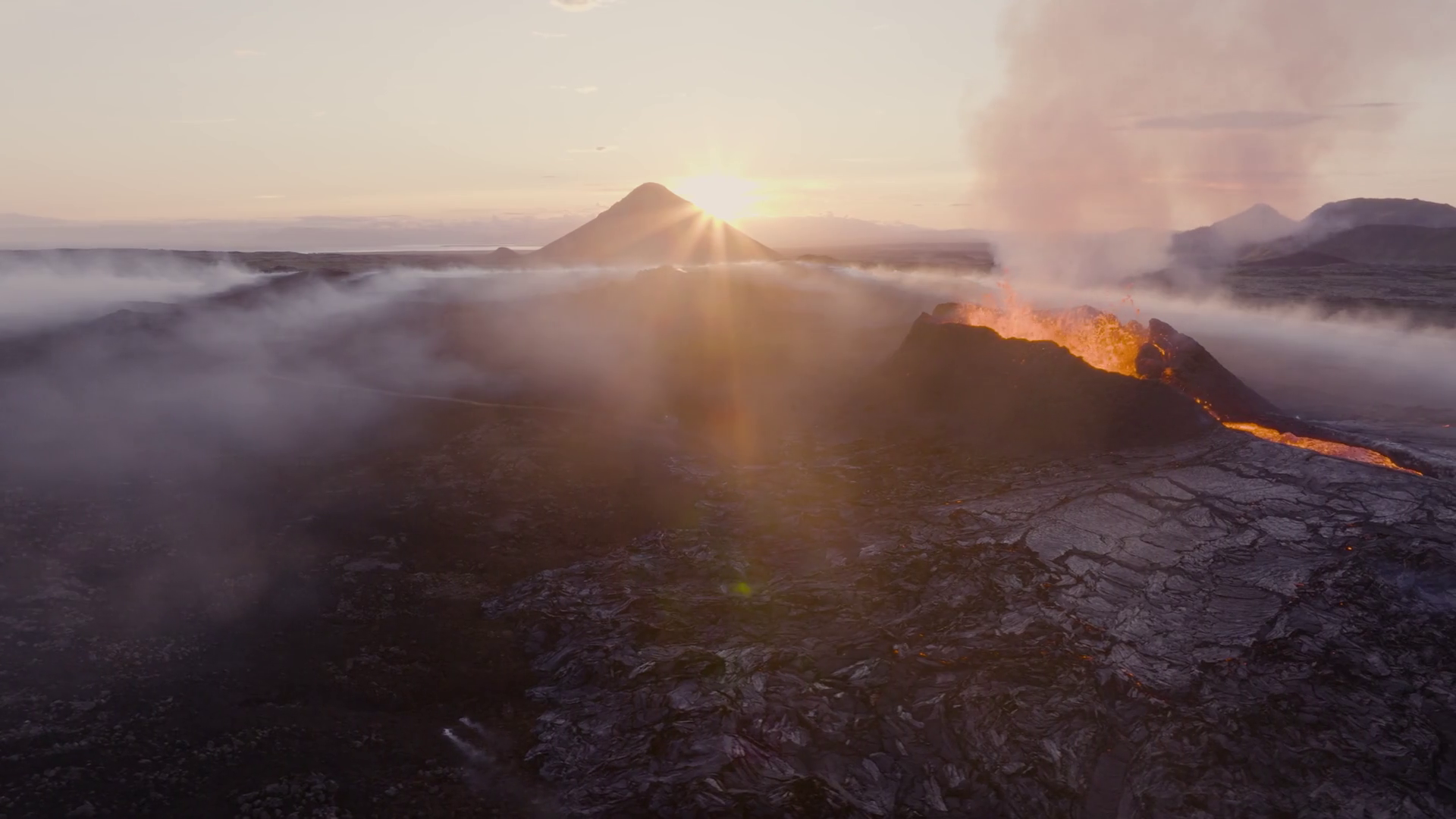 Aerial View Of Litli-hrutur (little Ram) Stock Footage SBV-348598715 ...
