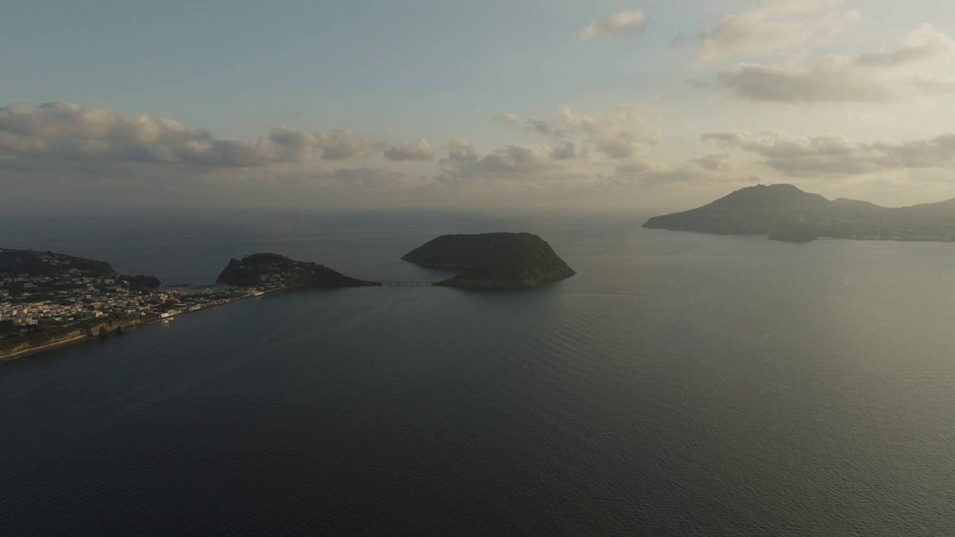 Aerial View Of Vivara Island At Sunset On Stock Footage SBV-348639014 ...