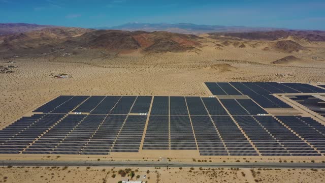Crescent Dunes Solar Energy Project Stock Footage: Royalty-Free Video Clips - Storyblocks