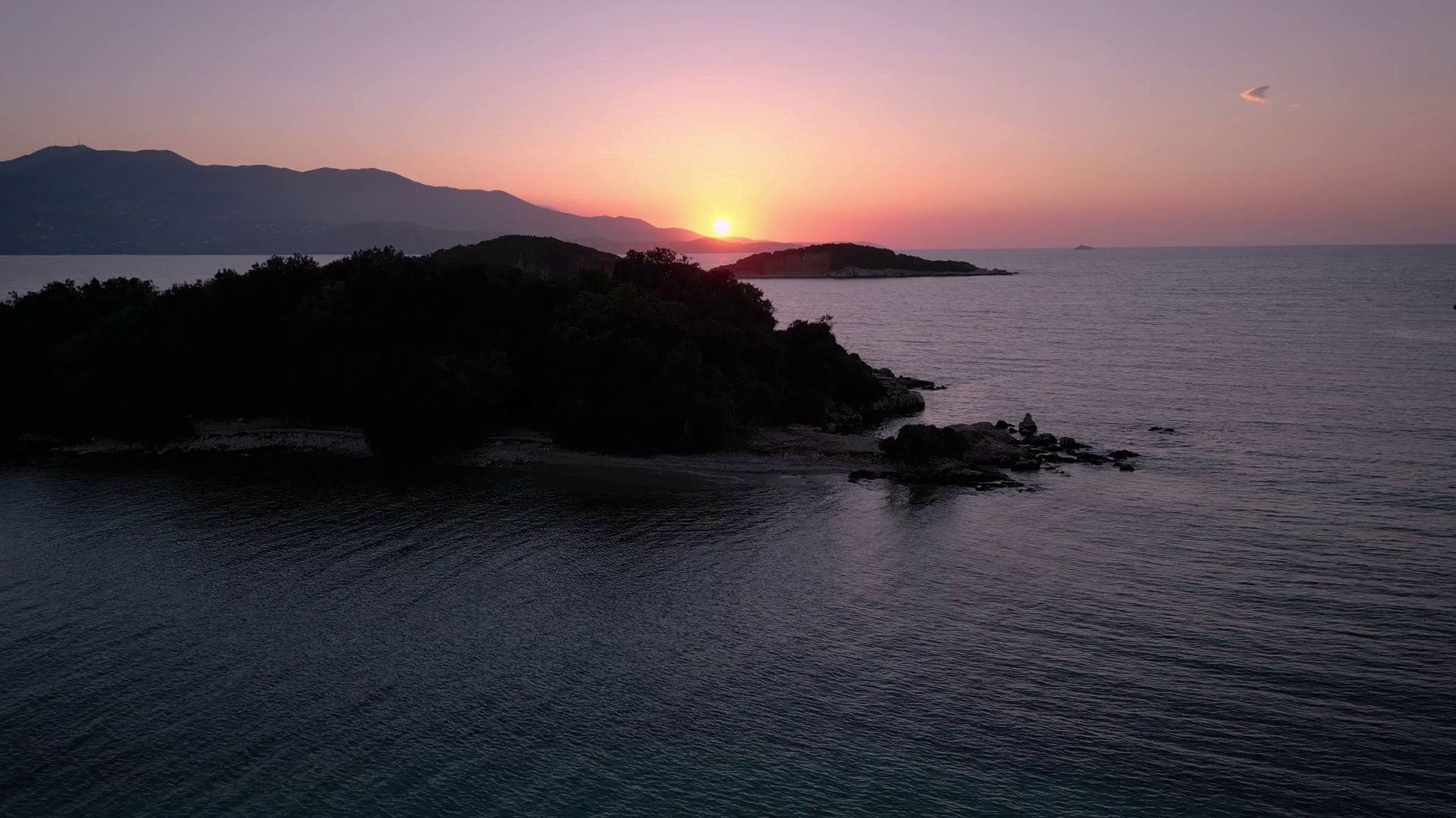 Aerial View Of Ksamil Islands Corfu In Stock Footage SBV-347785738 ...