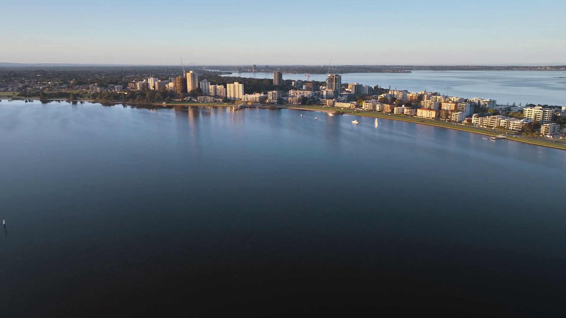 Aerial View Of Perth Residential District Stock Footage SBV-347685064 ...