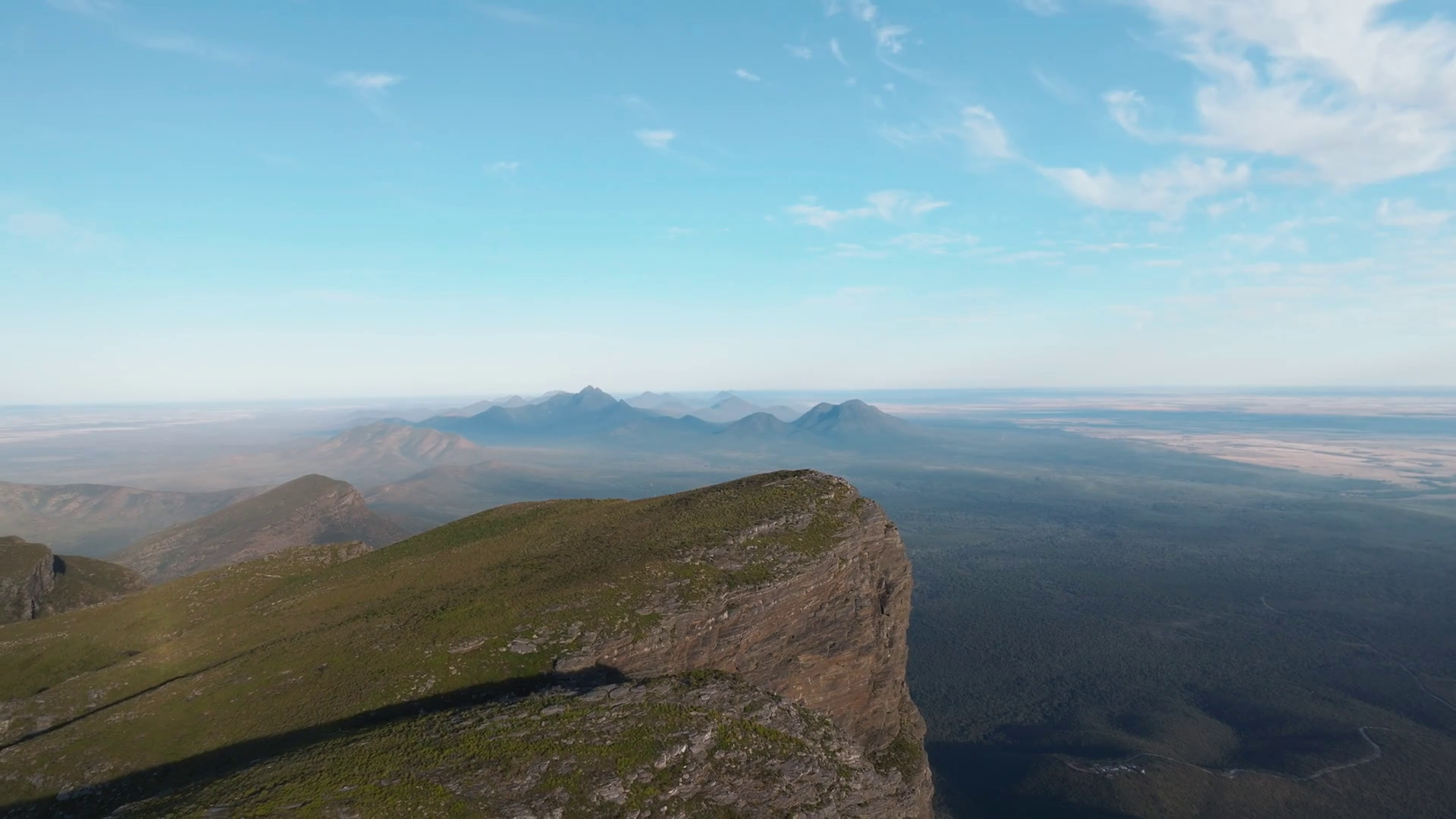 Aerial View Of Bluff Knoll Highest Peak Of Stock Footage SBV-348377157 ...