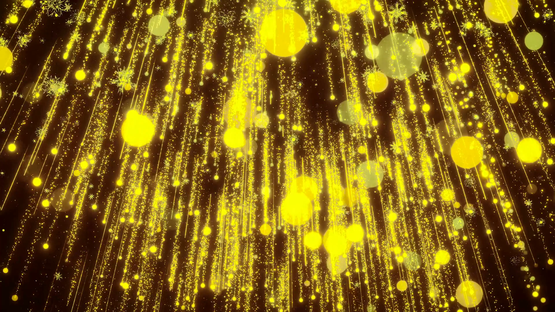 Glittering Falling Gold Particles Background Stock Motion Graphics SBV ...